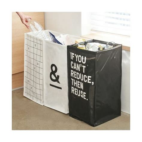 Reborn J [21all] 양면 디자인 가정용 재활용 3단 분리수거함 L 티몬