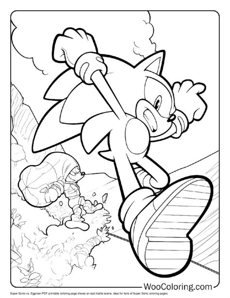Eggman From Sonic Coloring Pages