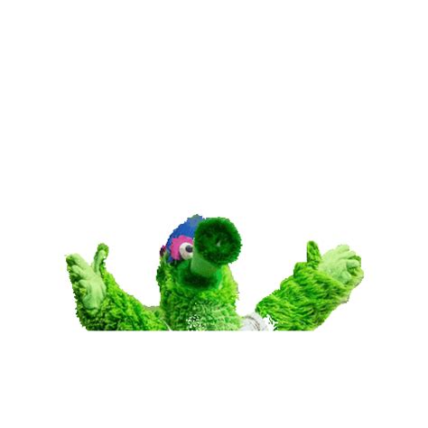 Philadelphia Phillies Mascot Sticker Find And Share On Giphy
