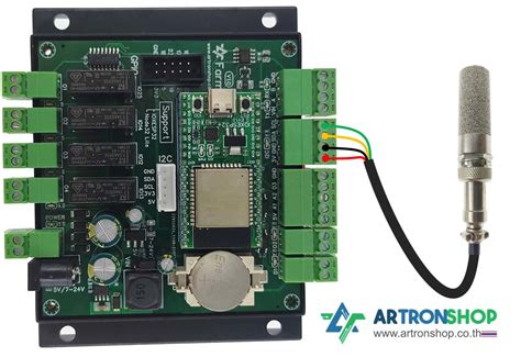 Sht45 เซ็นเซอร์วัดอุณหภูมิและความชื้นความแม่นยำสูง ±0 1°c ±1 0 Rh หัวกันน้ำ I2c Artronshop