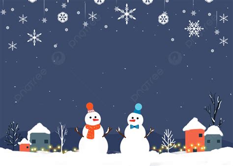 크리스마스 겨울 눈사람 눈송이 크리스마스 겨울 눈사람 눈사람 배경 일러스트 및 사진 무료 다운로드 Pngtree