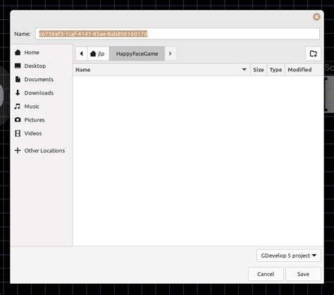 How To Save Project On Computer So I Can Share Save As Not Working How Do I Gdevelop Forum