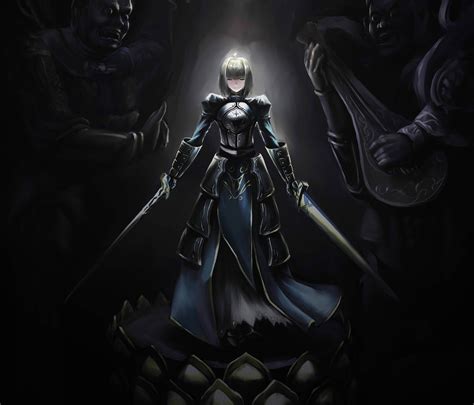 Fate Stay Night Saber Girl Wallpaper HD Anime 4K Wallpapers Images And Background