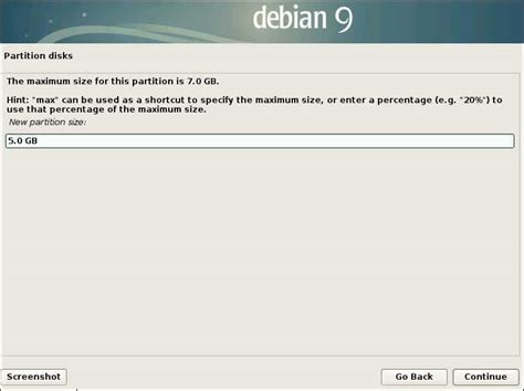how to install debian 9 stretch step by step with snapshots