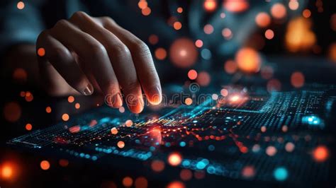 Digital Transformation Analyzing Data Trends In Technology Modern