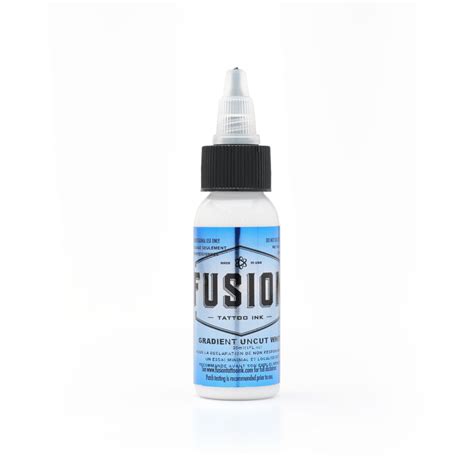 Fusion Ink Gradient System White Uncut Professional Tattoo Ink