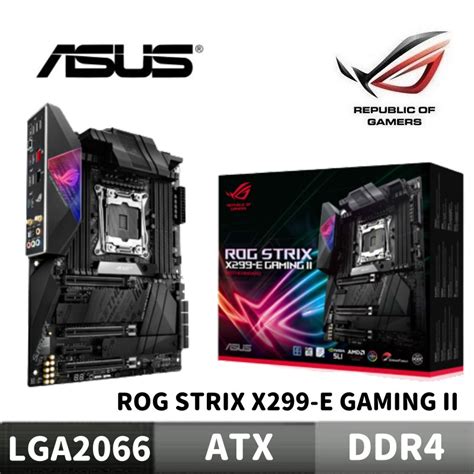 Asus Rog Strix X E Gaming Ii