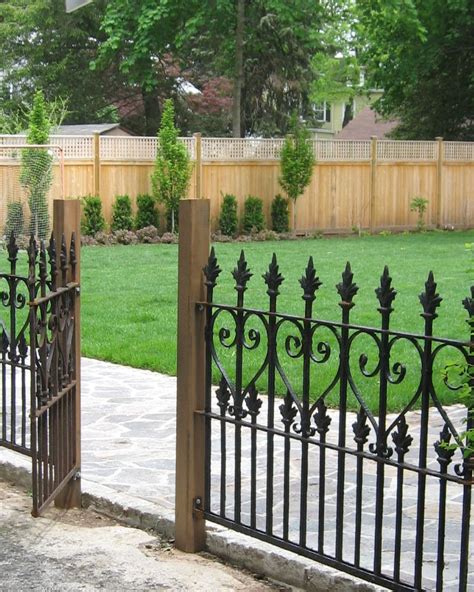 Metal Fence Design Ideas