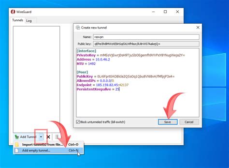 Using Standard WireGuard Client Residential VPN Network Proxy Service ResVPN Net