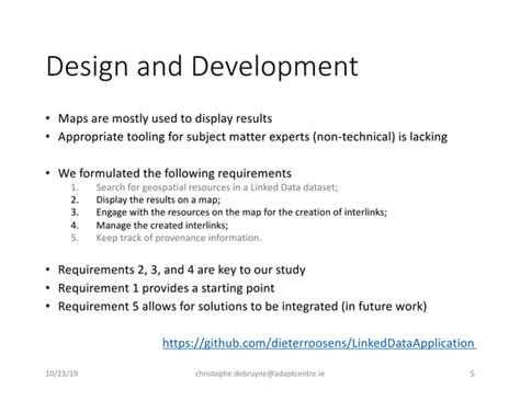Using Maps For Interlinking Geospatial Linked Data Ppt