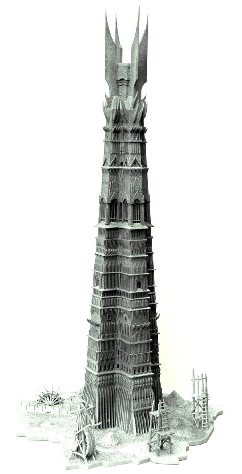Build Orthanc The Black Tower Of Isengard Saruman S Castle In The