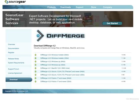 Diffmerge 工具记录 Csdn博客