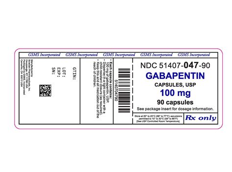 Buy Gabapentin Gabapentin 100 Mg 1 From Gnh India At The Best Price