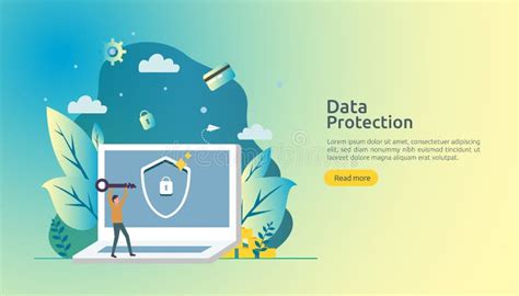 Safety And Confidential Data Protection Vpn Internet Network Security