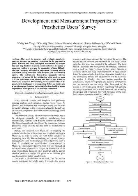 Pdf Development And Measurement Properties Of Prosthetics Users Survey