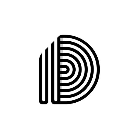 D Minimalist Logo Design And Branding Behance