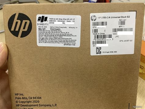 HP USB C A Universal Dock G2 5giay
