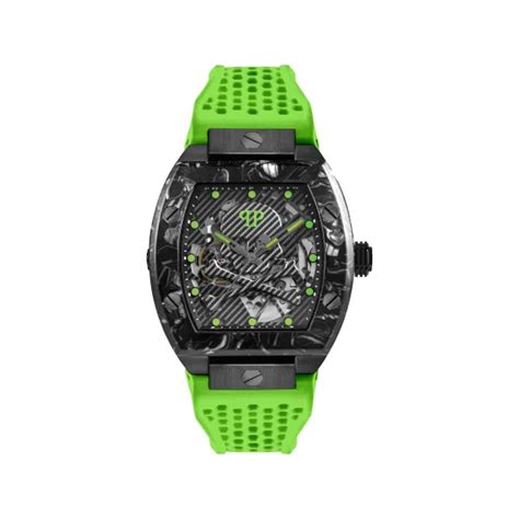 菲利普·普莱因philipp Plein Keleton Port Master 霓虹毒蛇腕表 117072 05 4 0 小迈步海淘品牌官网