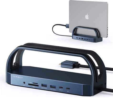 Ivanky 12 In 2 Fusiondock 2 Vertical Docking Station Stand For Macbook Pro With 150w Power