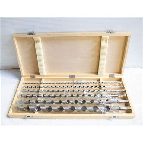 Box Of New Unused Lee Valley 18 Auger Bits