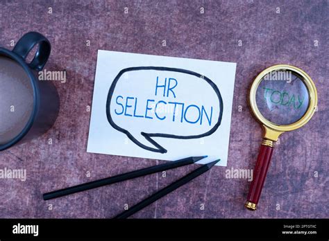 Text Caption Presenting Hr Selection Business Overview Process And Approached By Human