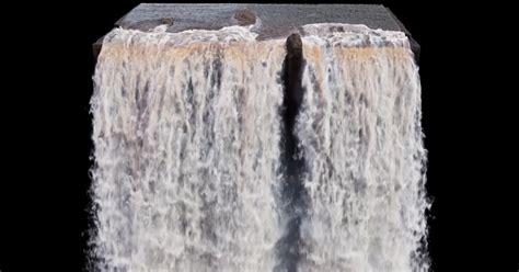 Realistic Waterfall Simulation Made In Houdini