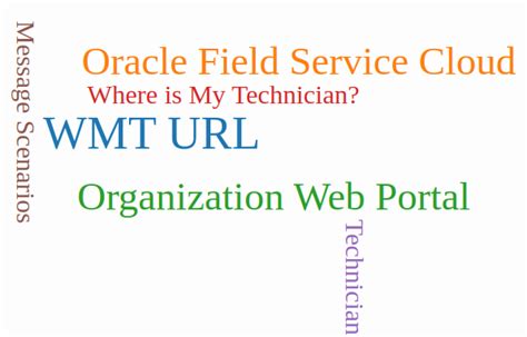 Oracle Field Service Cloud “where Is My Technician” On Organization
