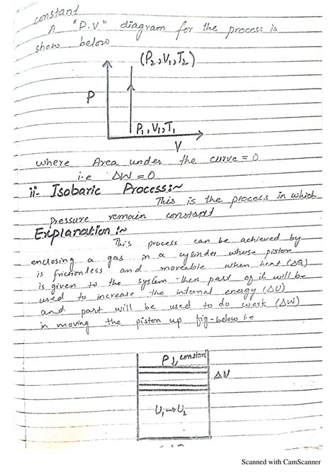 Solution Application Of First Law Of Thermodynamic Detail Notes