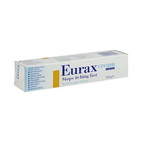 Eurax Cream 100g Tube