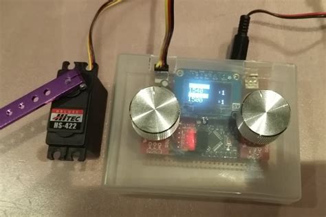 Double Rc Servo Tester With Oled Display Dangerous Prototypes
