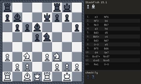github nikolausrauch checkily uci chess engine move generation gui