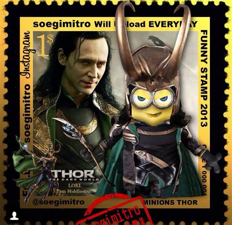 Loki Minion In 2024 Minions Love Minions Funny Loki