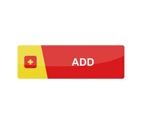 Premium Vector Add Button