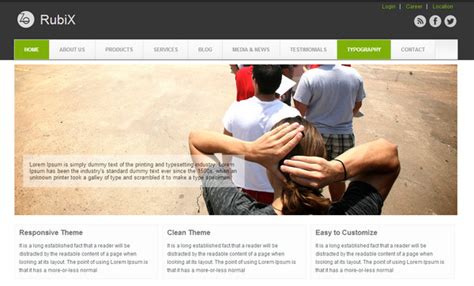 Collection Of Responsive Drupal Website Themes Ewebdesign