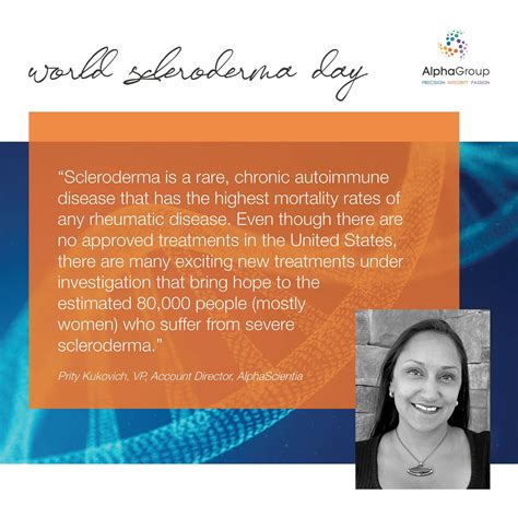 Alphagroup Medical Communications Scleroderma Is A Rare Rheumatic Disease That Affects