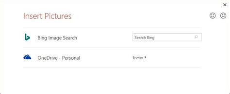 Fix The OneDrive Issue In The Insert Online Pictures Dialog Box