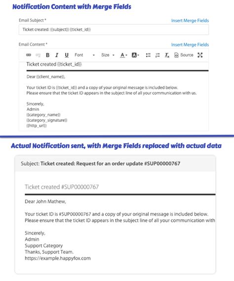 Understanding Merge Fields In Happyfox 🔀 Happyfox Support