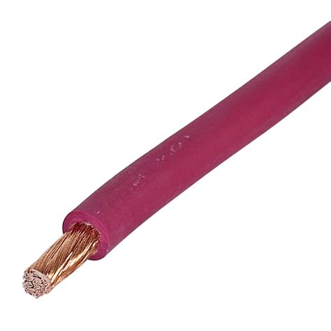 6 Awg Battery Cable Red Per Foot Single Layer M Bc 63