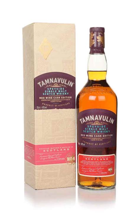 Tamnavulin Red Wine Cask Edition American Cabernet Sauvignon Whisky