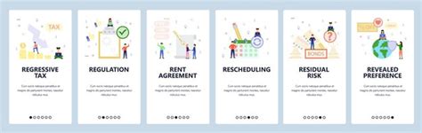 Premium Vector Mobile App Onboarding Screens Business Icons Finance And Money Investment