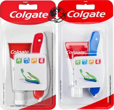 Travel Toothbrush And Toothpaste Set Of 2 By Wishesla Bundle With Foldable Toothbrush And Mini