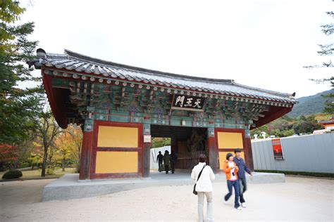 ゆんフリー写真素材集 No 10898 仏国寺 天王門 韓国 慶州