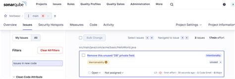 Sort Issues By Creation Date Sonarqube Server Community Build Sonar Community