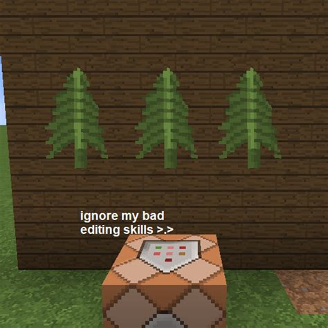 In Minecraft How To Create Floating Grass With Command Blocks Arqade