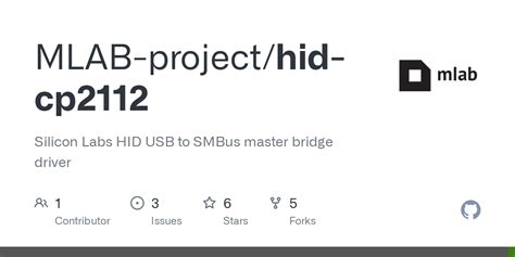 Github Mlab Project Hid Cp Silicon Labs Hid Usb To Smbus Master Bridge Driver