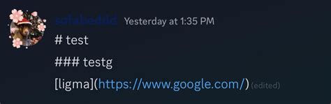 My Server Had Markdown Features Yesterday And No Longer Does Today What Happened Rdiscordapp
