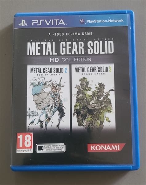 Metal Gear Solid Hd Collection Ps Vita Prix Photo Présentation