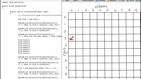Java Bug Tracing Worksheet 1 Youtube
