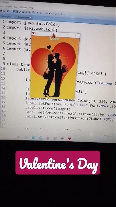 Valentines Day Created Love Couple Java Javaprogramming Valentinesday Love Lovestatus