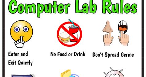 Barnard Tech Integration Computer Lab Rules Grades 1 3